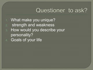 Self awareness and emotional intelligence | PPTX