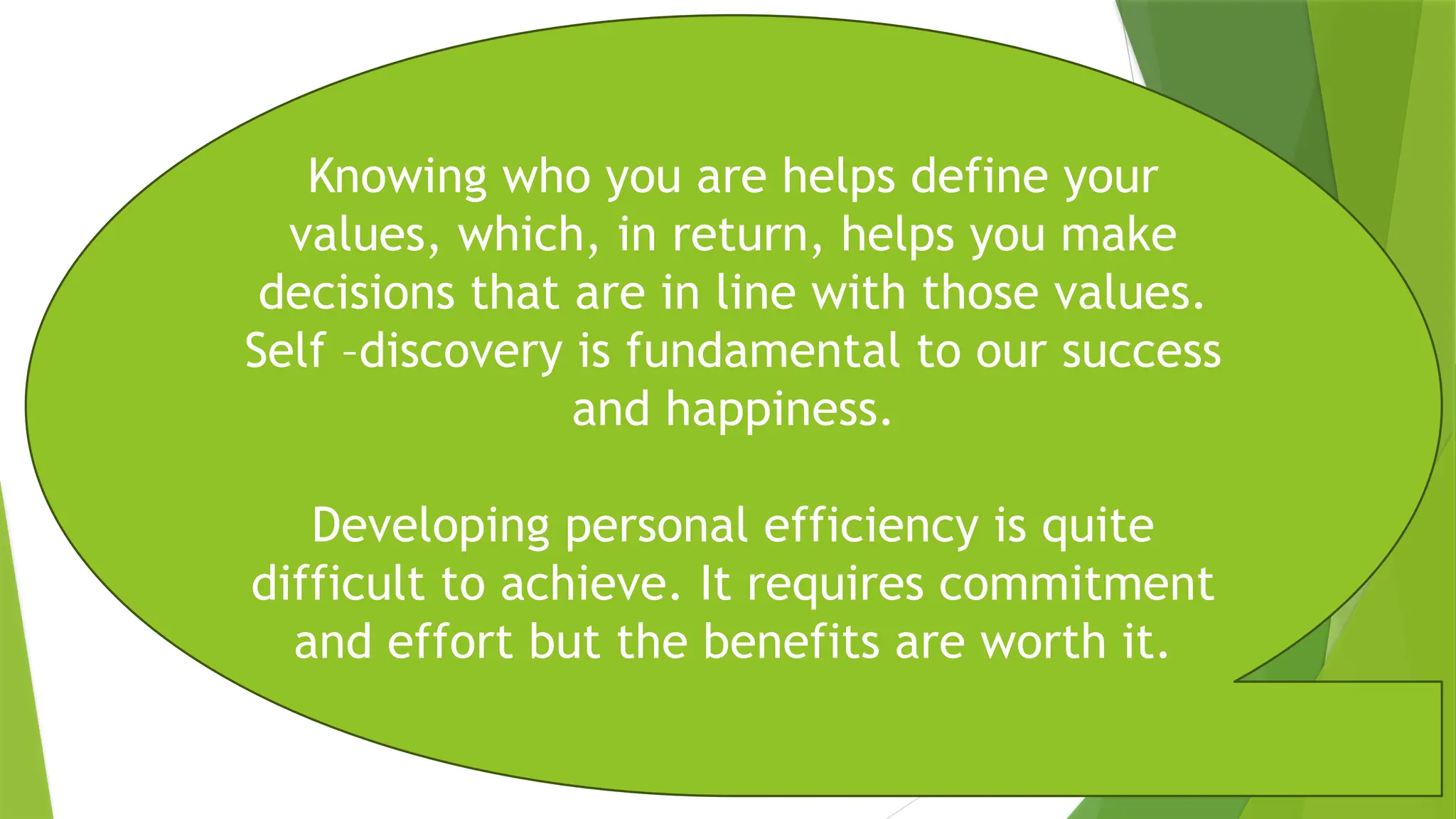 personal effectiveness PowerPoint presentation | PPTX