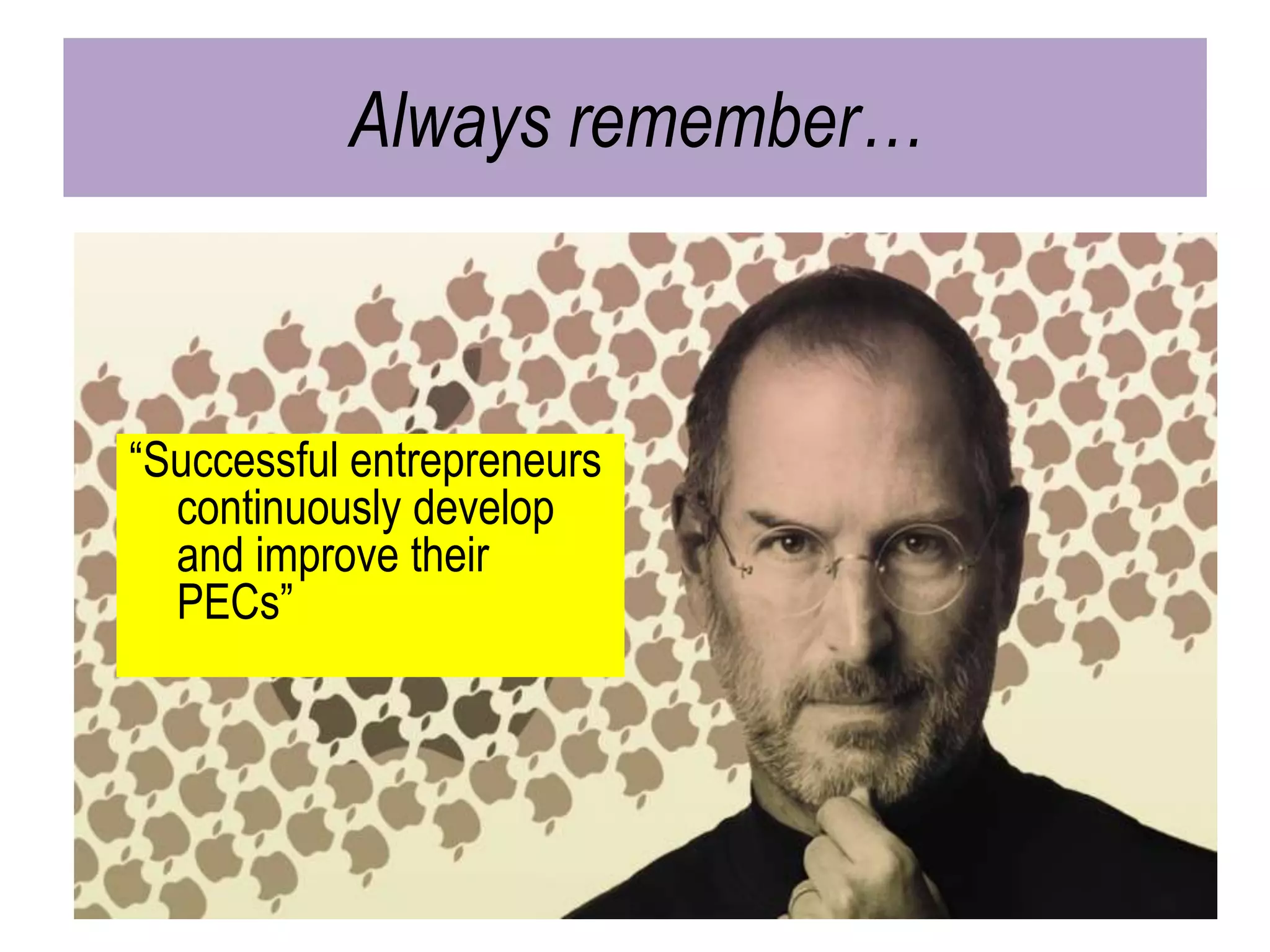Personal entrepreneurial competencies (pecs) | PPTX