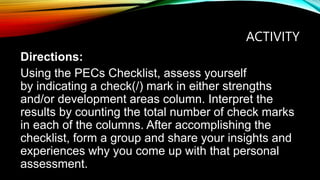 Personal Entrepreneurial Competency and Environment and market.pptx