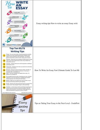 Personal Essay Writing Tips | PDF