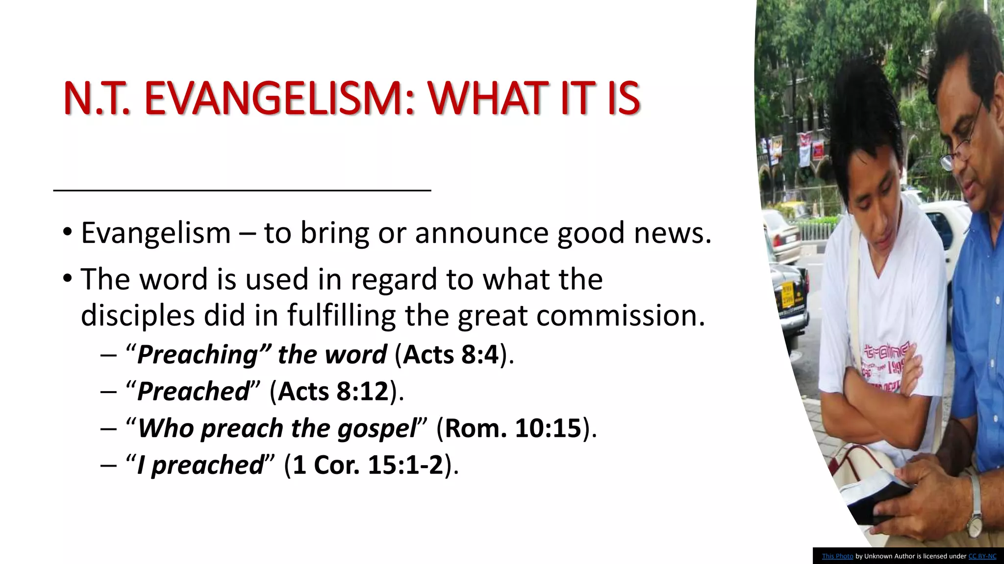 Personal evangelism series 2 | PPTX