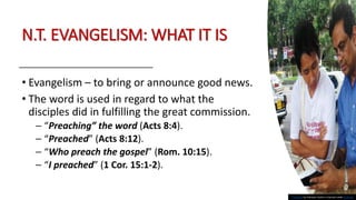 Personal evangelism series 2 | PPT | Free Download