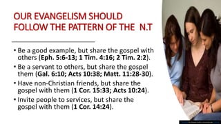 Personal evangelism series 2 | PPT