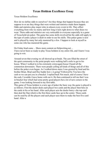 Personal Experiences Essay. 004 Essay Example Personal Experience ...