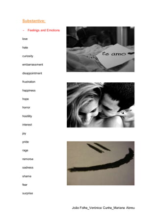 Personal Feelings | DOCX