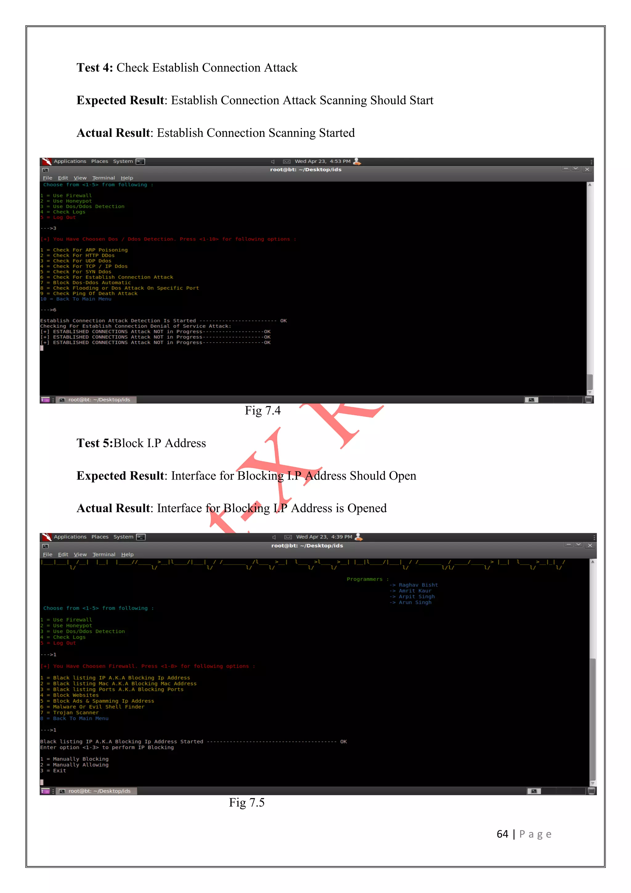 Intrusion Detection System Project Report | PDF