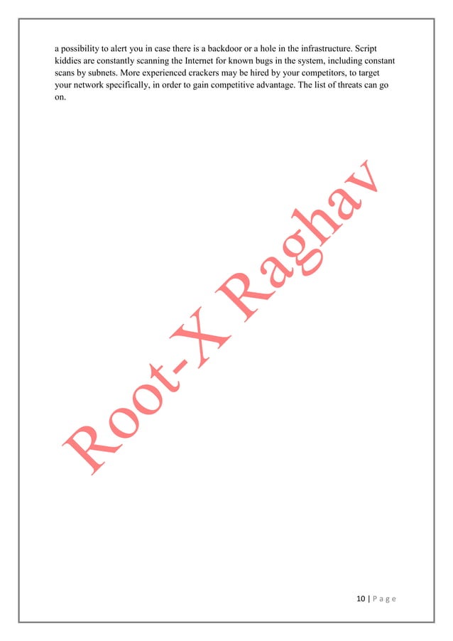 Intrusion Detection System Project Report | PDF