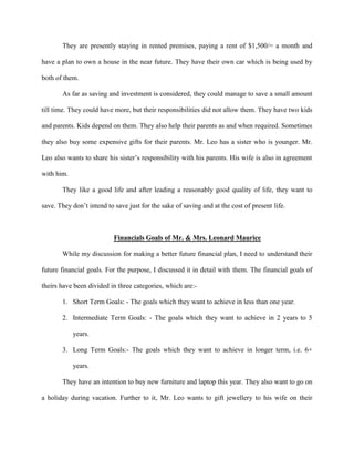 Personal finance assignment help | PDF