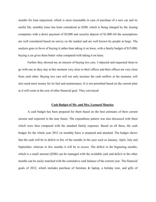 Personal finance assignment help | PDF