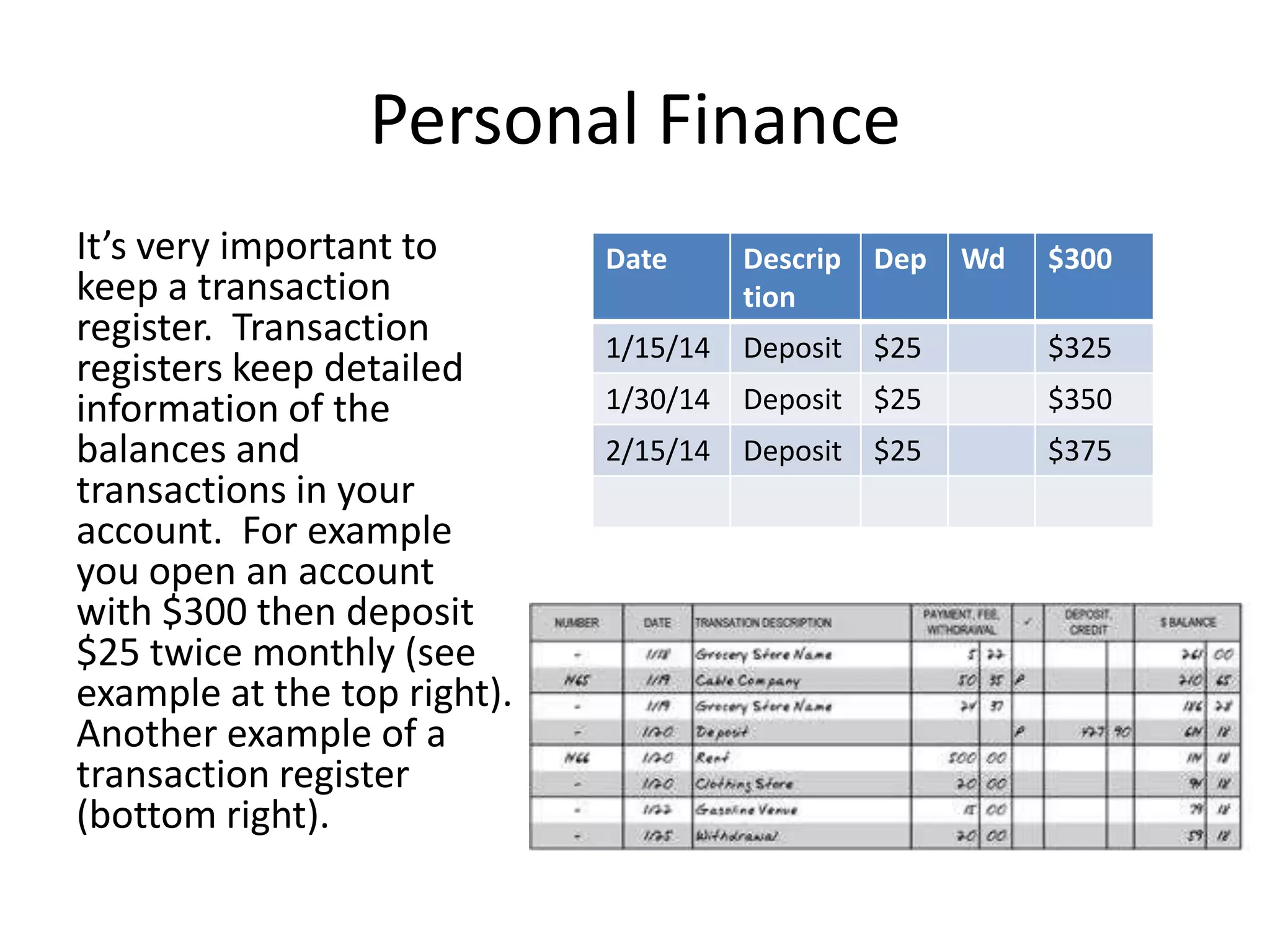 EME5050Personalfinanceexample | PPTX | Consumer Banking | Personal Finance