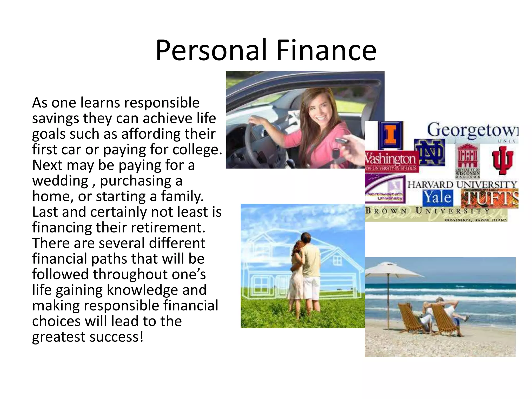 EME5050Personalfinanceexample | PPTX | Consumer Banking | Personal Finance