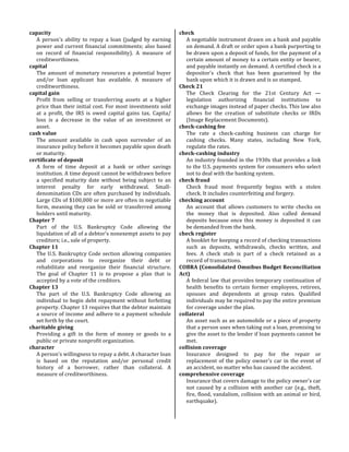 Personal finance glossary | PDF