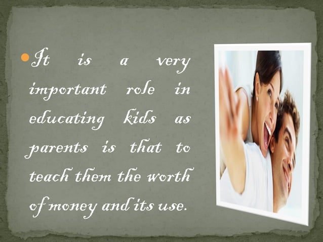 Personal finance lessons to teach your kids | PPT