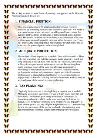 Personal finance and wealth management project report | PDF