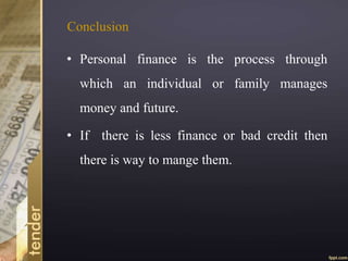 Personal financial management | PPTX