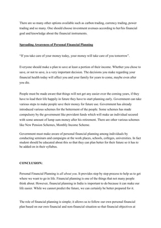 Personal financial plannin1 | DOCX