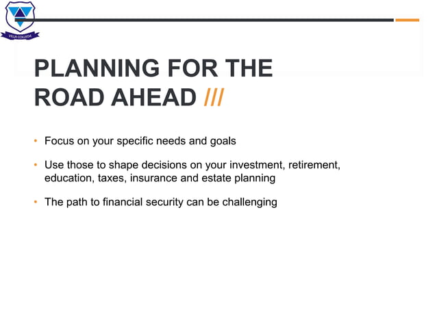 Personal Financial Planning PPT.pptx