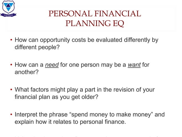 Personal Financial Planning PPT.pptx