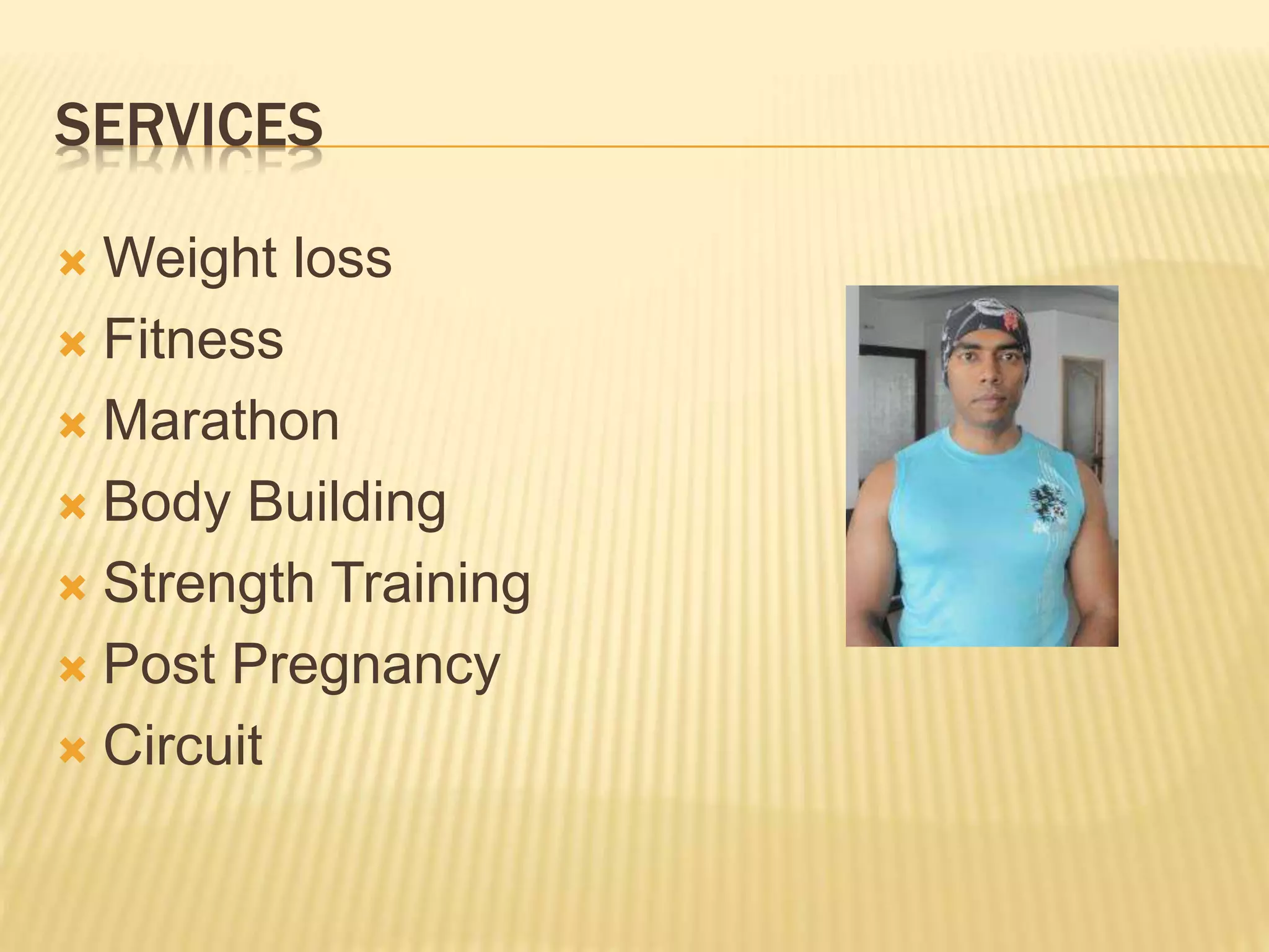 Personal fitness trainer | PPT