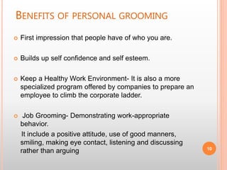 Personal Grooming Training for an Aesthetic Clinic | PPTX