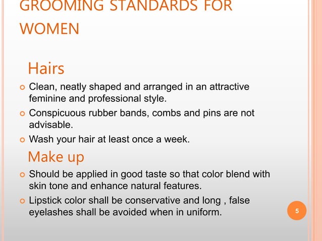 Personal Grooming Training for an Aesthetic Clinic | PPTX