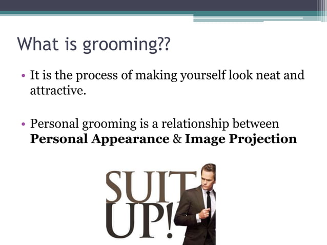 the guide to Personal Grooming and hygiene .pptx | Women\'s Outerwear ...