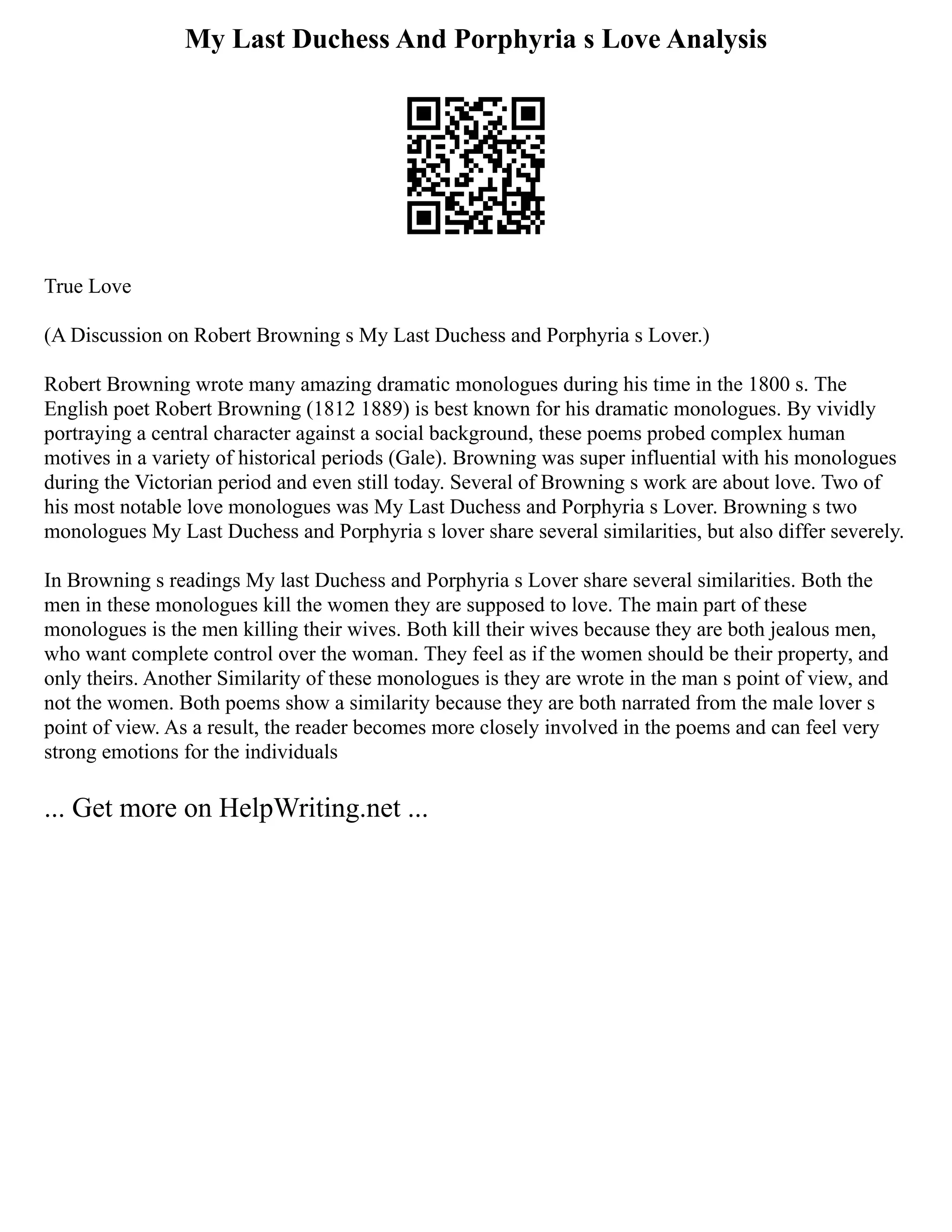 Personal History Statement Sample Essay - Sanox | PDF