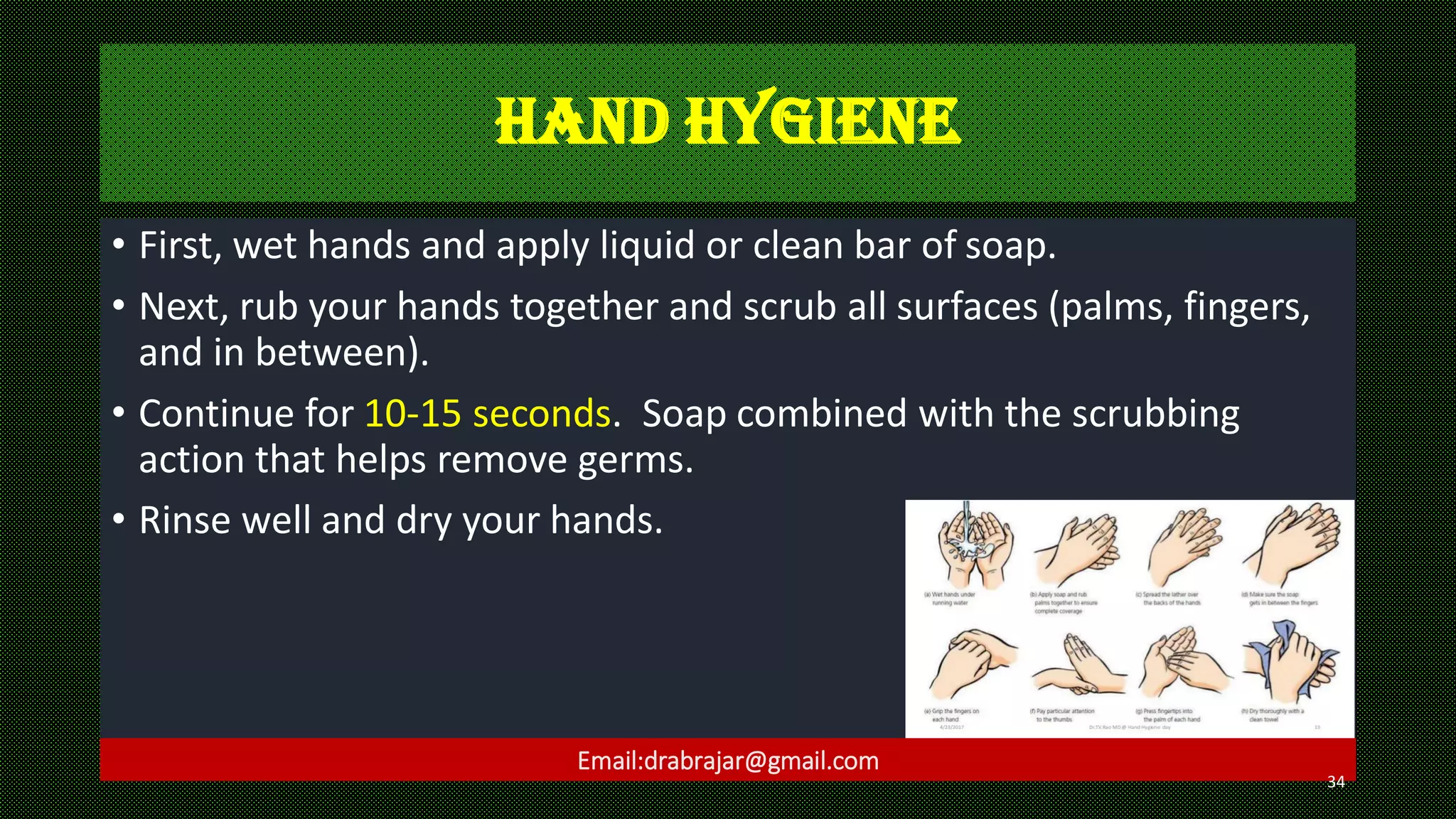 Personal Hygiene Lecture | PDF
