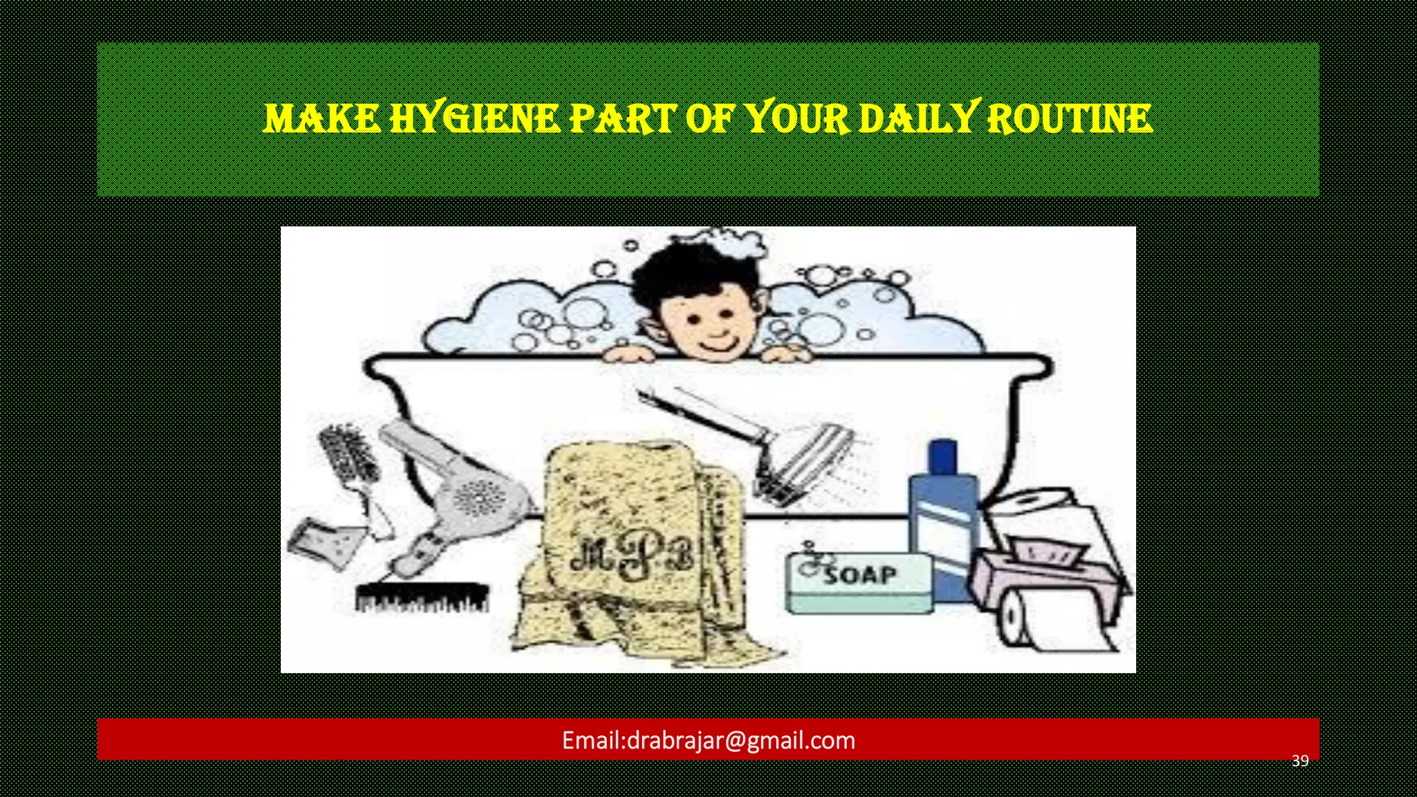 Personal Hygiene Lecture | PDF