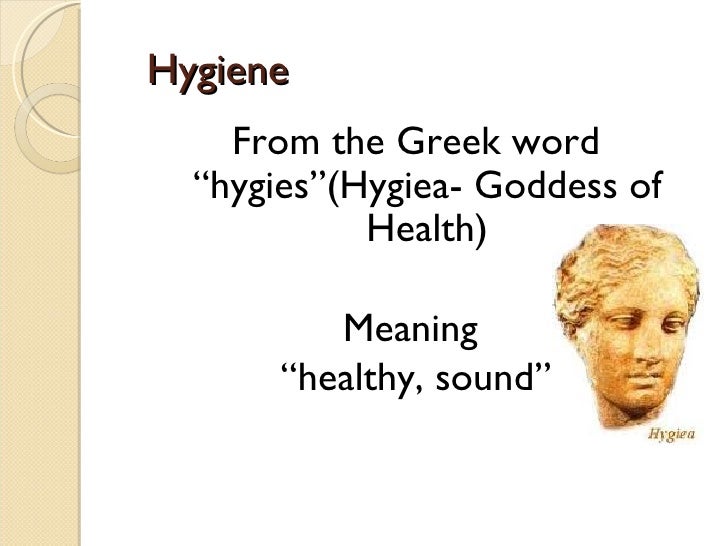 Hygiene Meaning
