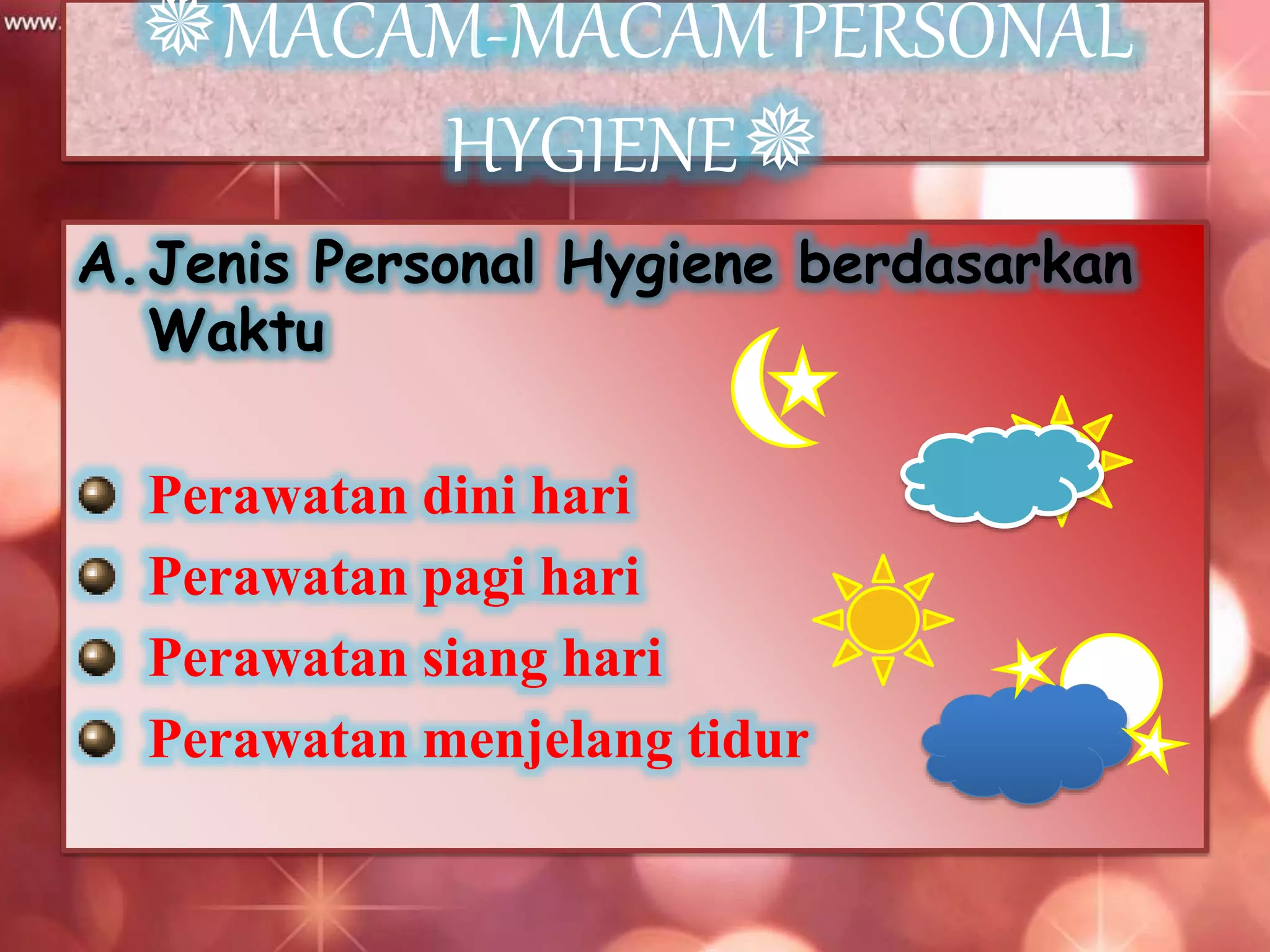 Personal hygiene | PPTX