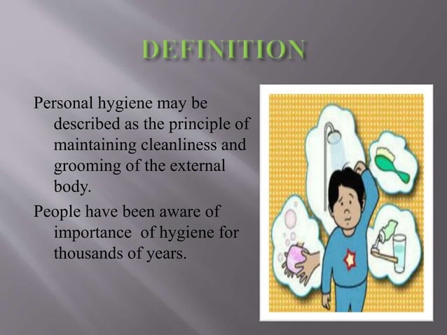 Personal hygiene | PPT