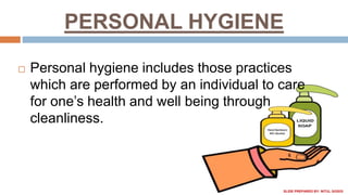 Personal hygiene in workplace | PPTX
