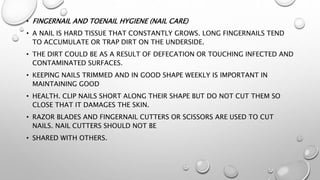 Personal hygiene | PPTX