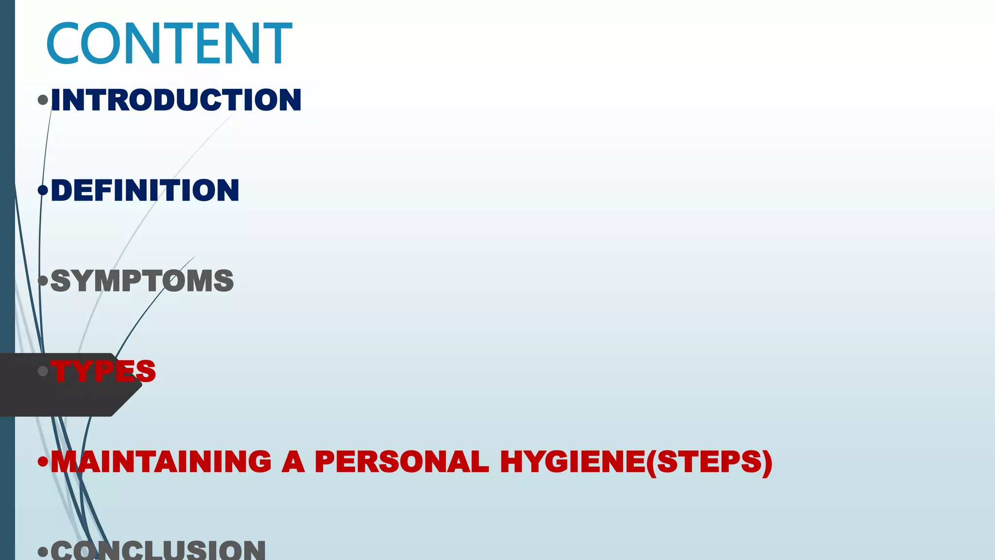 PERSONAL HYGIENE | PPTX