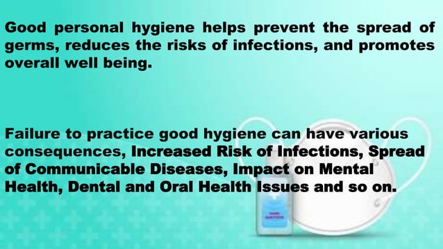 personal hygiene Powerpoint Presentation | PPTX | Cold and Flu ...