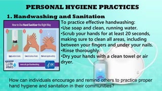personal hygiene Powerpoint Presentation | PPTX