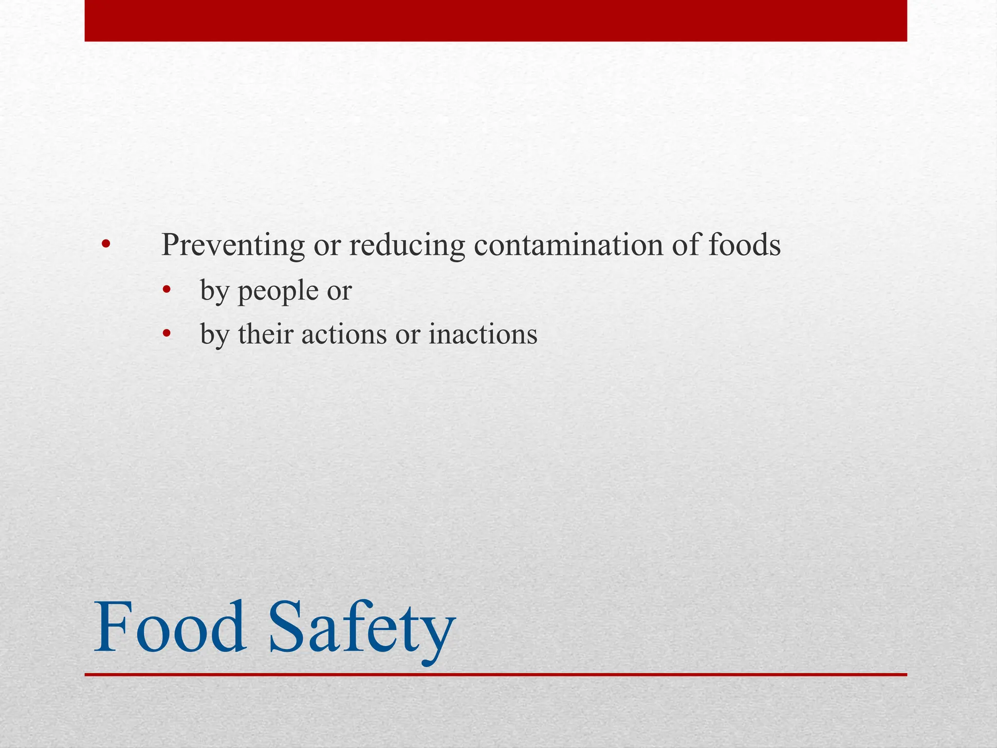 Personal Hygiene and Employee Food Safety | PPTX