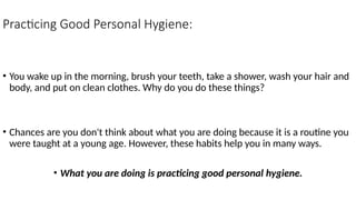 Personal Hygiene.pptxbbbbbbbbbbgggggvcggb | PPT
