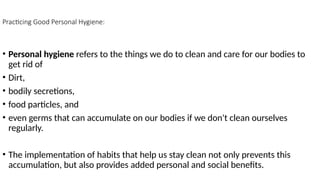 Personal Hygiene.pptxbbbbbbbbbbgggggvcggb | PPT