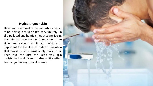 Personal hygiene and care for skin
