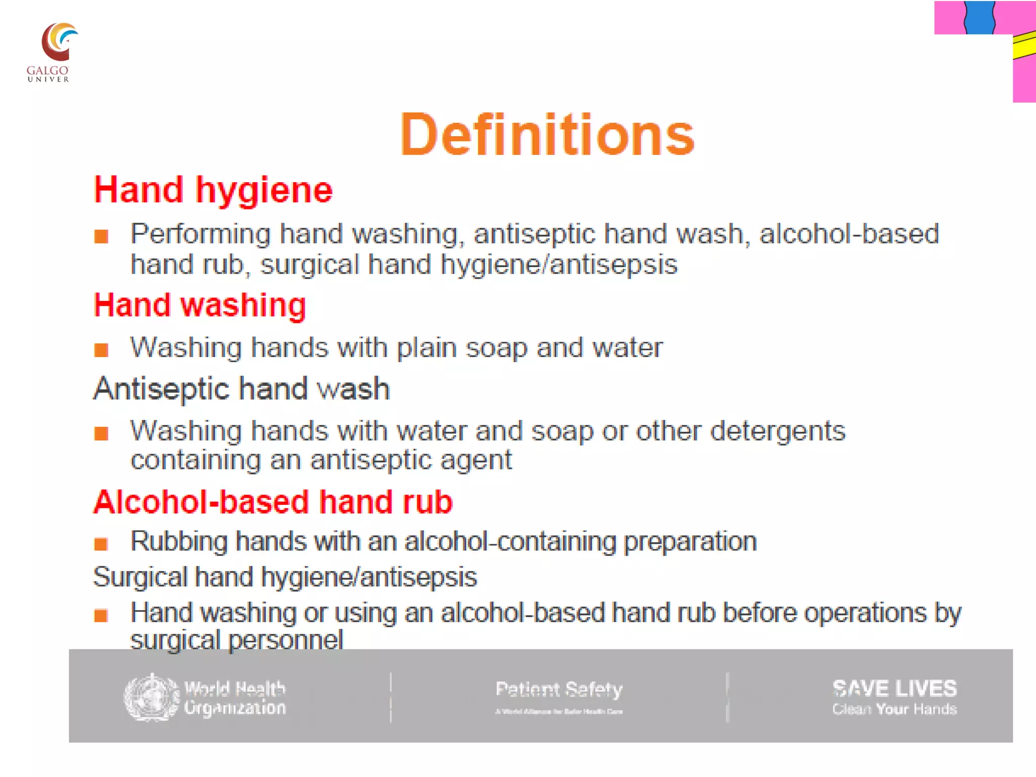 Personal hygiene and hand washing procedure | PDF