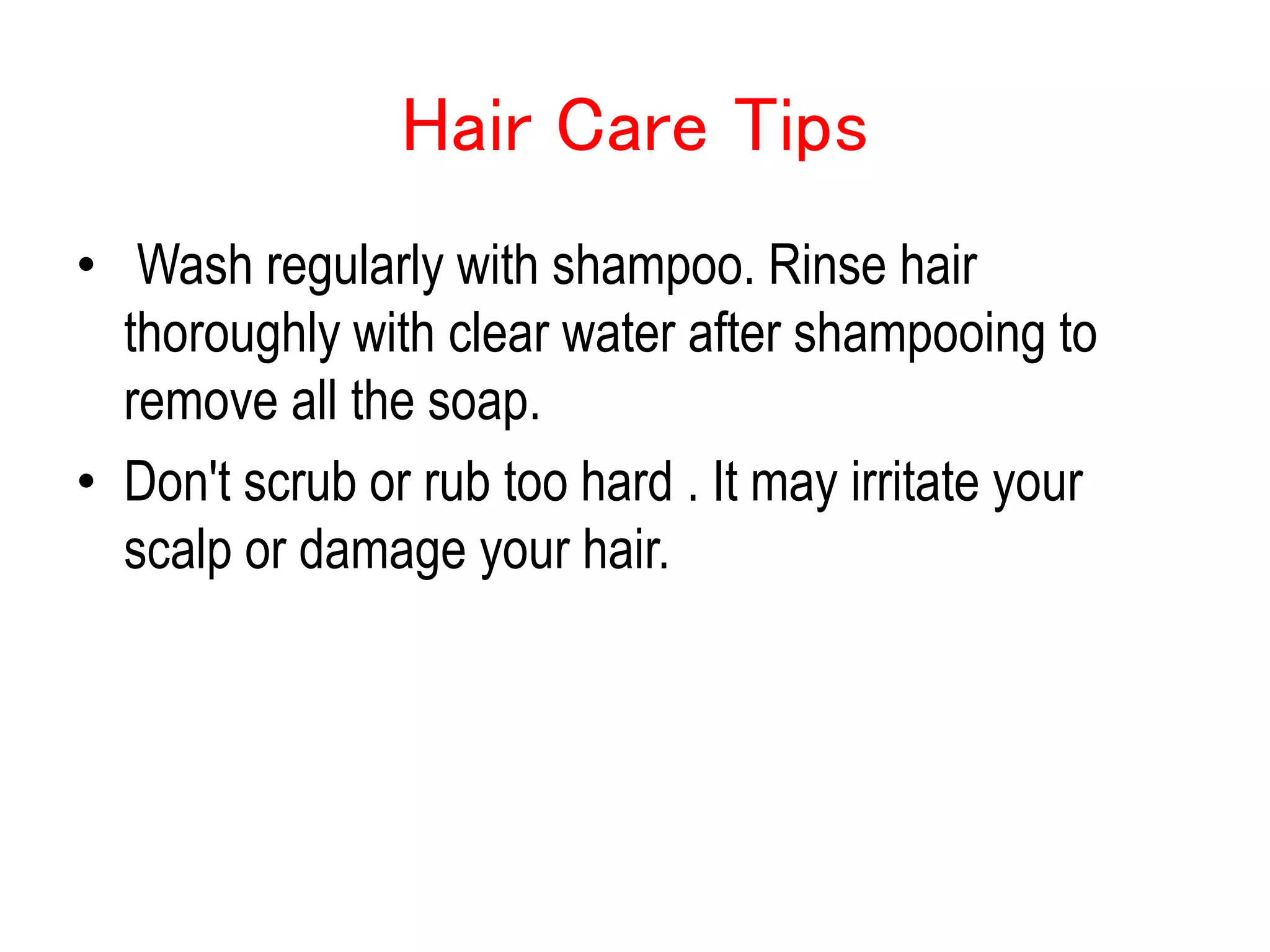 Personal hygiene and health | PPTX