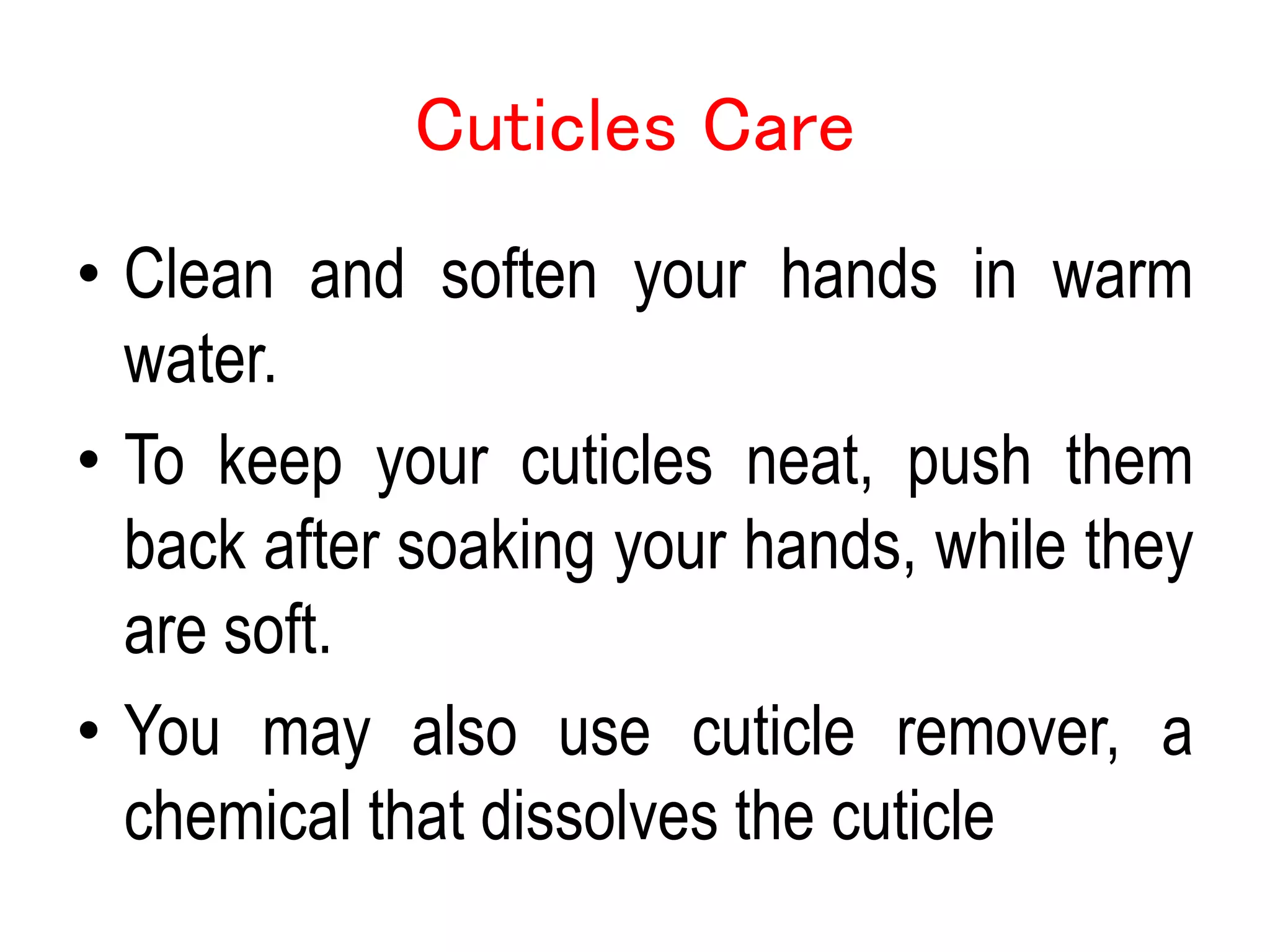 Personal hygiene and health | PPTX