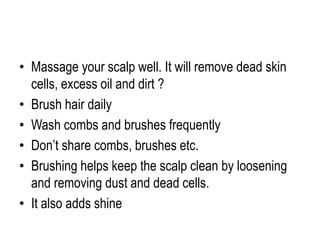 Personal hygiene and health | PPTX