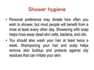 Personal hygiene and health | PPTX