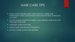 PERSONAL HYGIENE AND MENSTUARAL HYGIENE. | PPTX