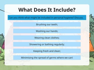 Personal Hygiene: (Basic Practices).ppt
