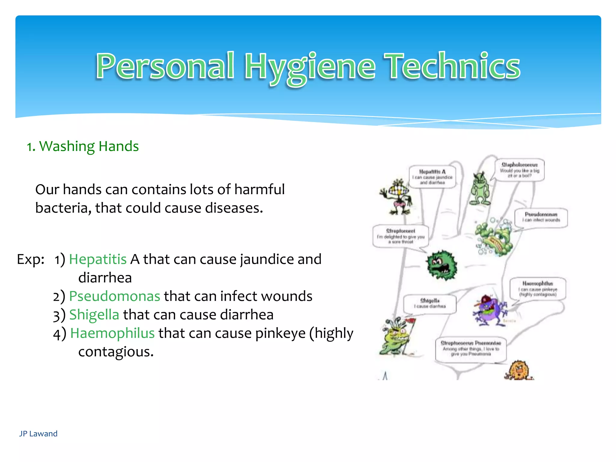 Personal hygiene F &B | PPTX